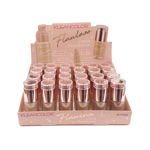 Kleancolor | Makeup | Kleancolor Lf568 Flawless Liquid Foundation 2 Dz ...